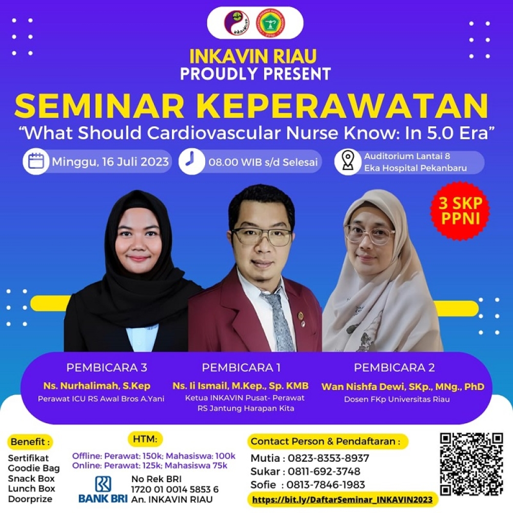 INKAVIN | Ikatan Ners Kardiovaskular Indonesia - Seminar Keperawatan ...